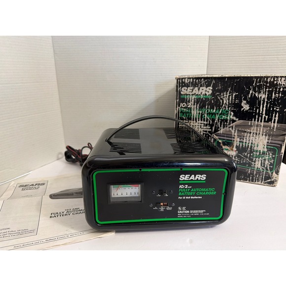 Sears | Other | Sears 2 Amp Fully Automatic Battery Charger 12 Volt ...